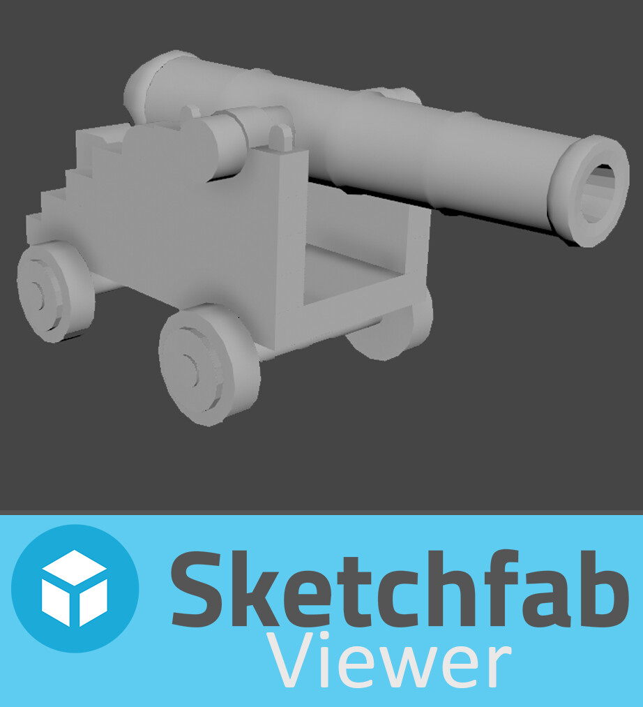 ArtStation - Matthew DeMeo Cannon Low Proxy