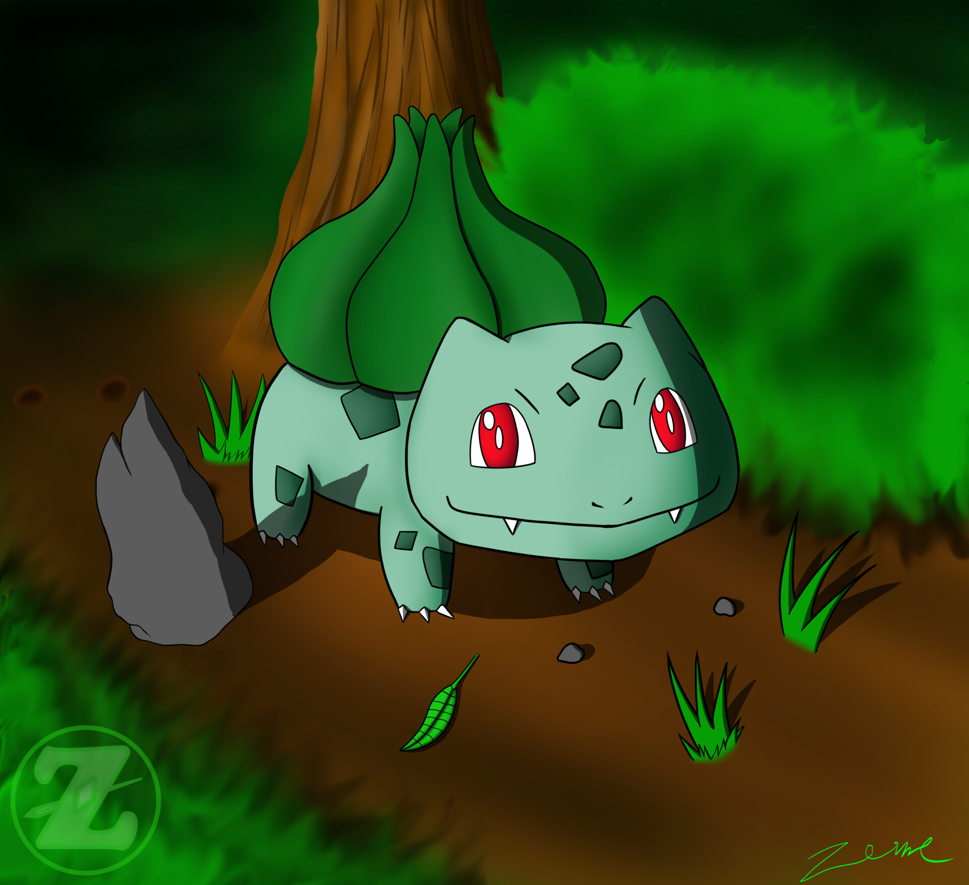 ArtStation - Bulbasaur