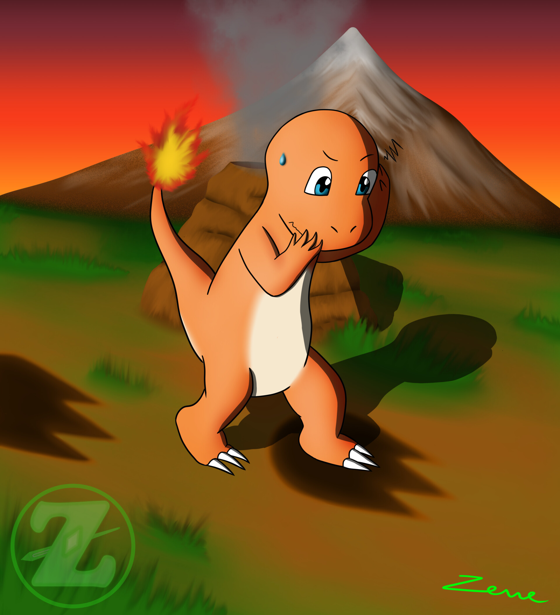 ArtStation - Charmander