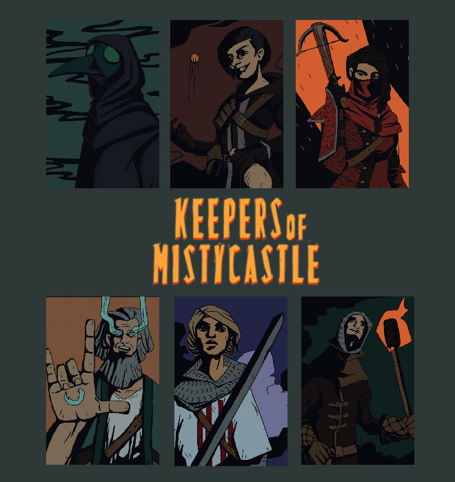 ArtStation - Keepers of Mistycastle - Characters