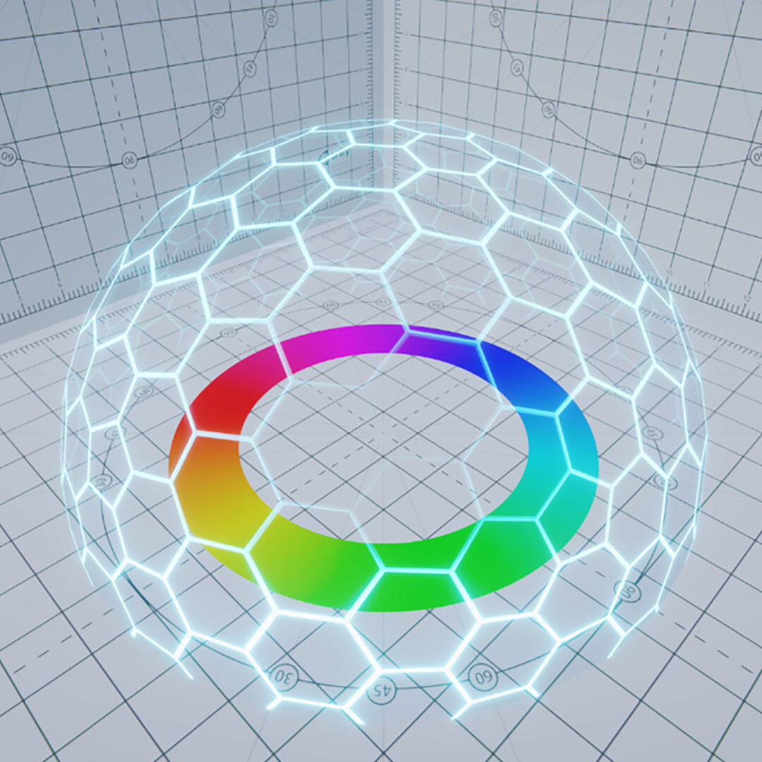 ArtStation - Hittable and interactable Shield Shader