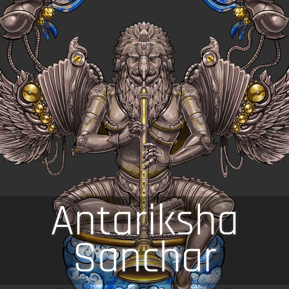 ArtStation - Antariksha Sanchar - Wind Automaton