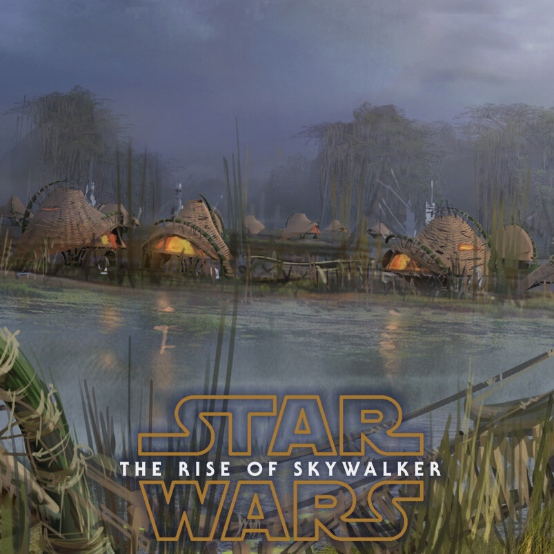 ArtStation - Star Wars: The Rise of Skywalker - Wetland Pirate Planet ...