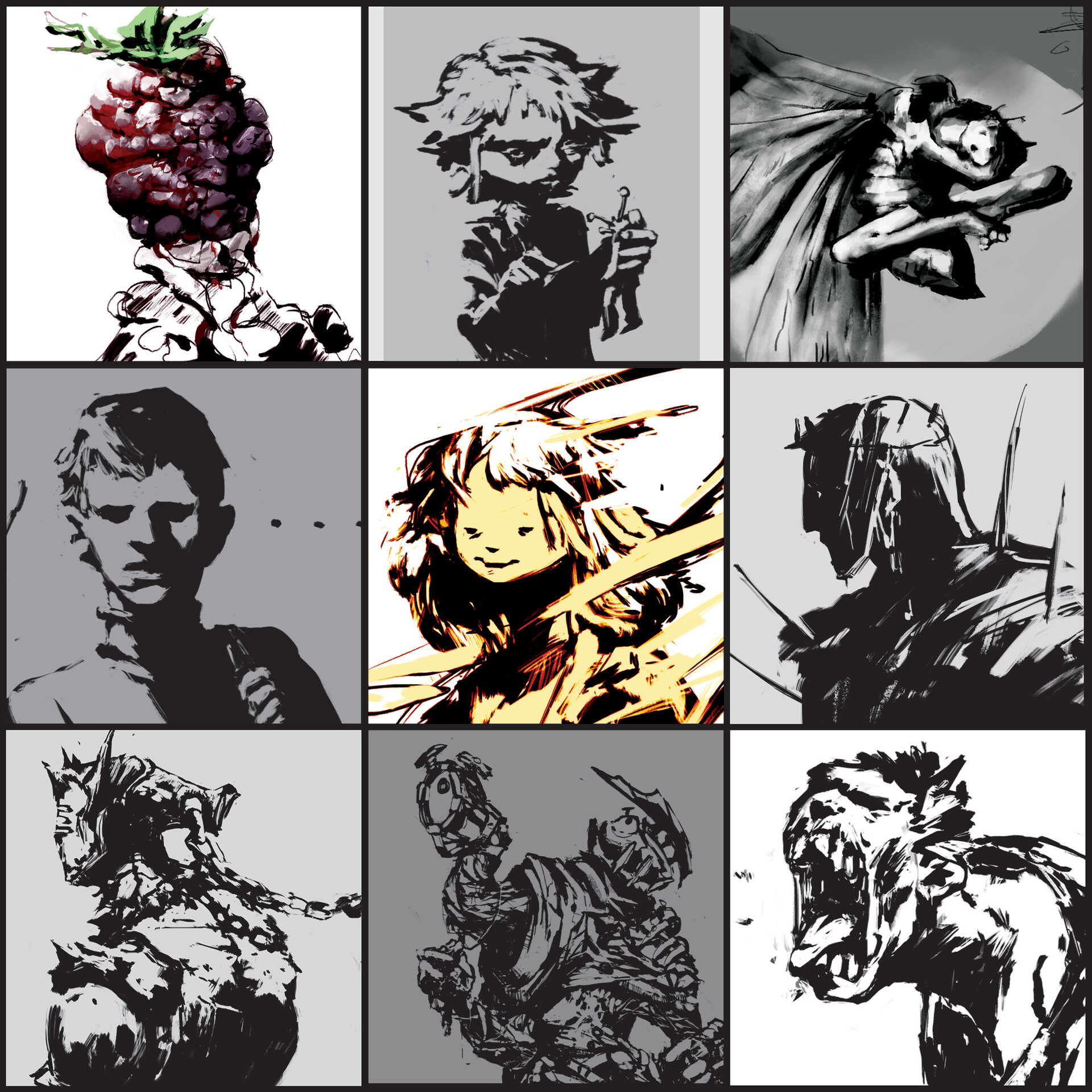 ArtStation - Shadow Drawings