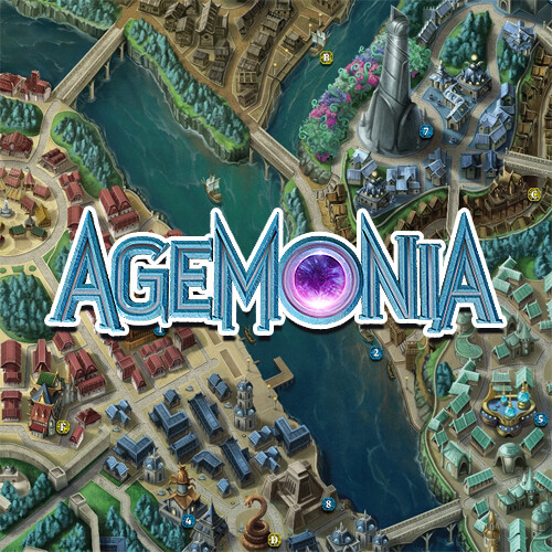 Bone and Brush Studios - Map of Runedale (Agemonia)