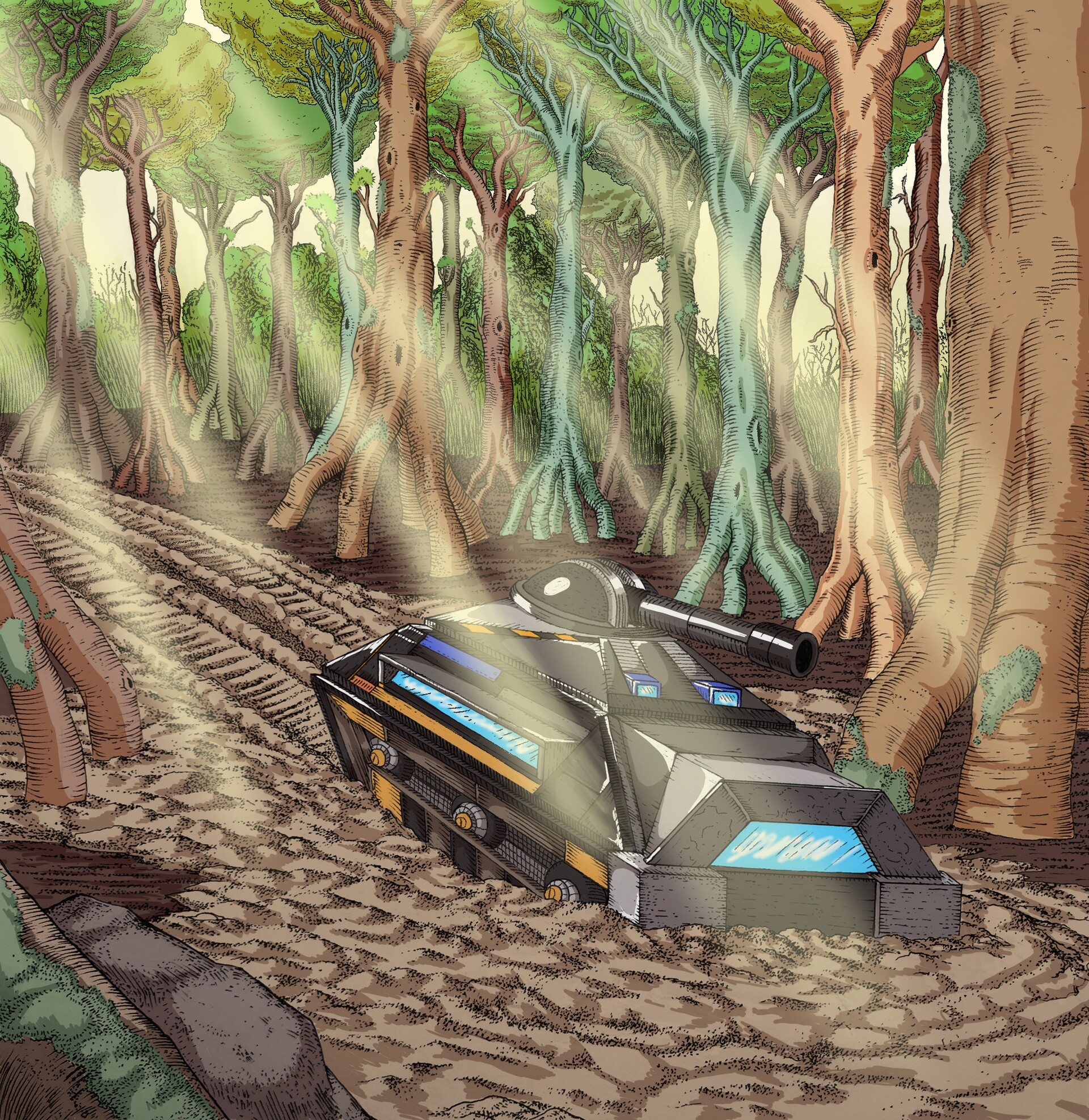 ArtStation - Government Tank