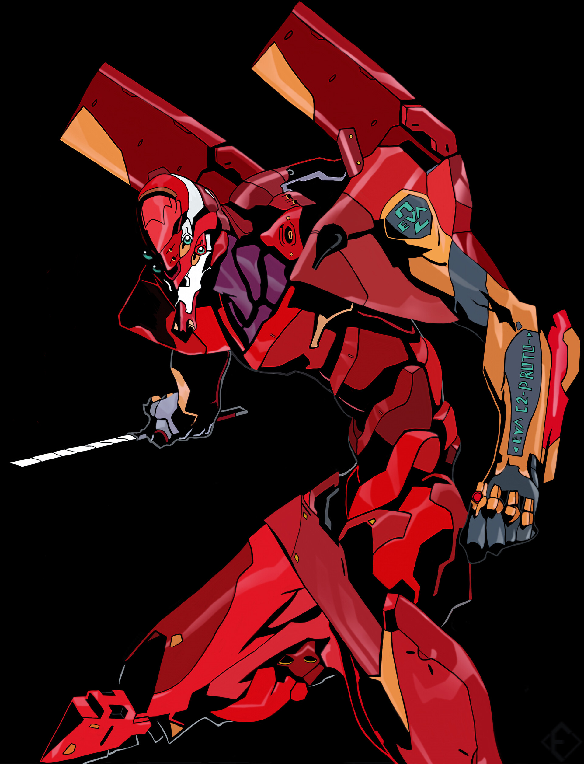 ArtStation - EVA_02 / Neon Genesis Evangelion