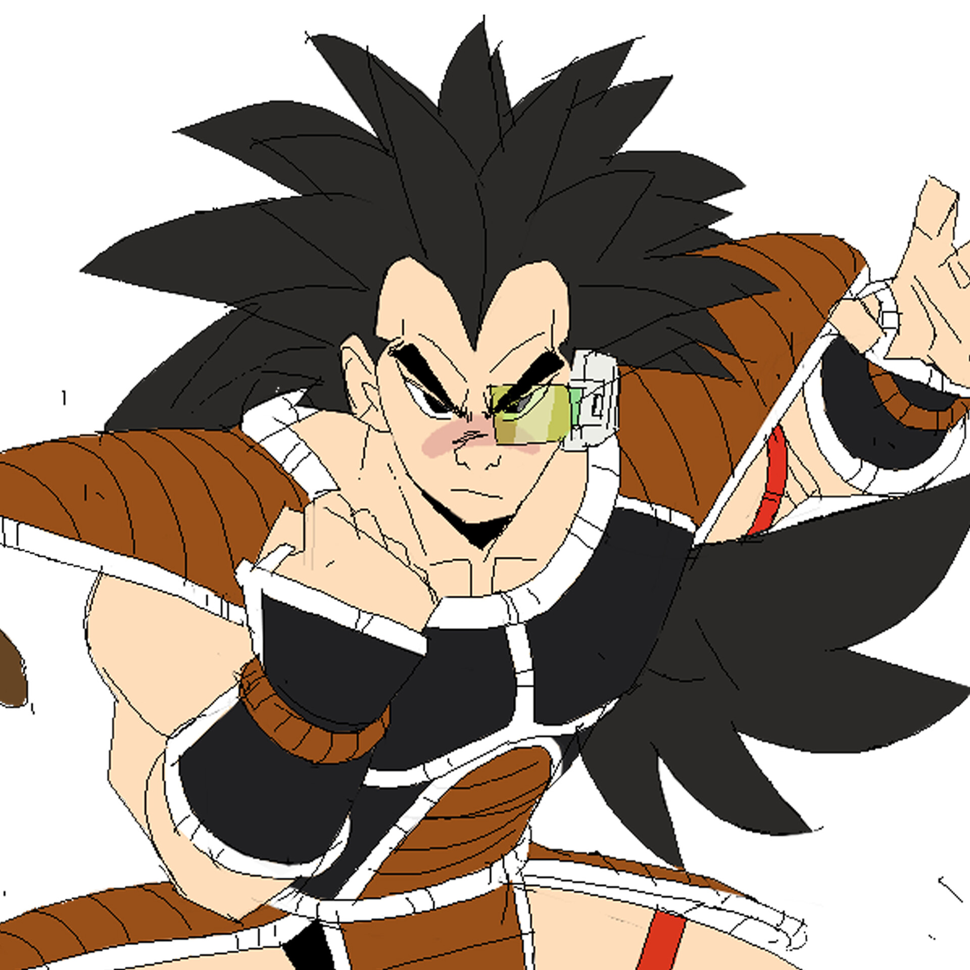 ArtStation - Raditz ( Dragon Ball Z )