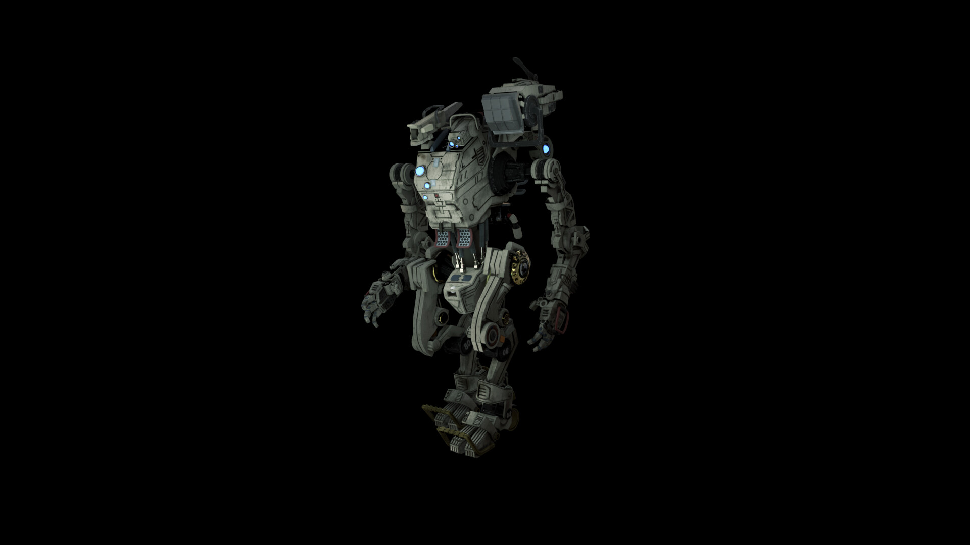 ArtStation - Titanfall: Stryder | Turntable and Walk Cycle