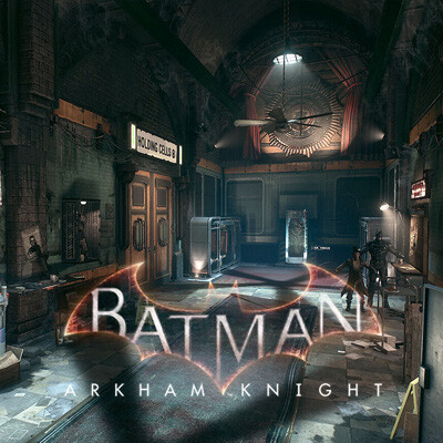 ArtStation - Arkham Knight GCPD Extension