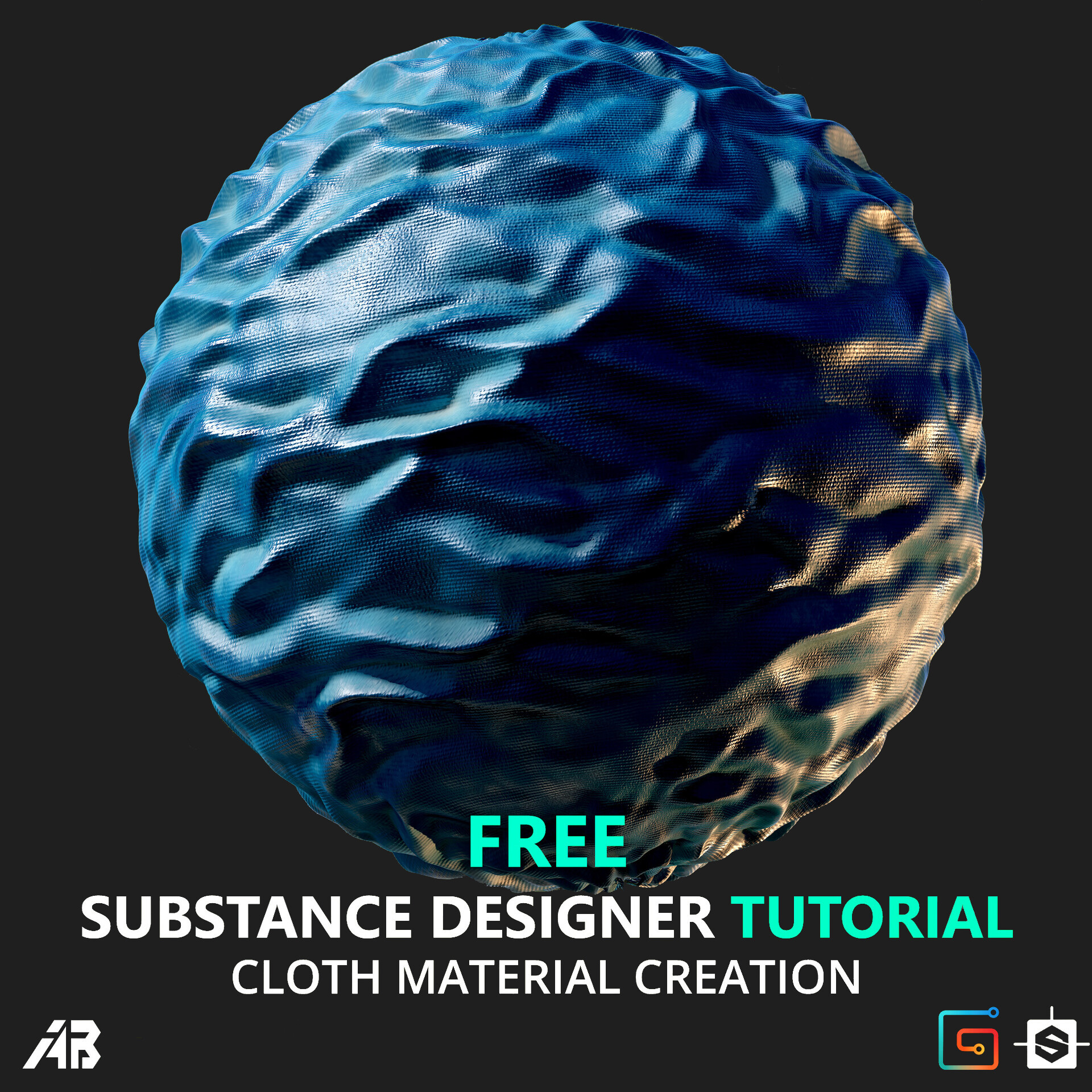 ArtStation - FREE TUTORIAL - Cloth Material Creation in Substance Designer