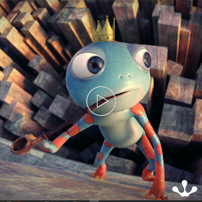ArtStation - Frog Climbing - Gimbal Animation