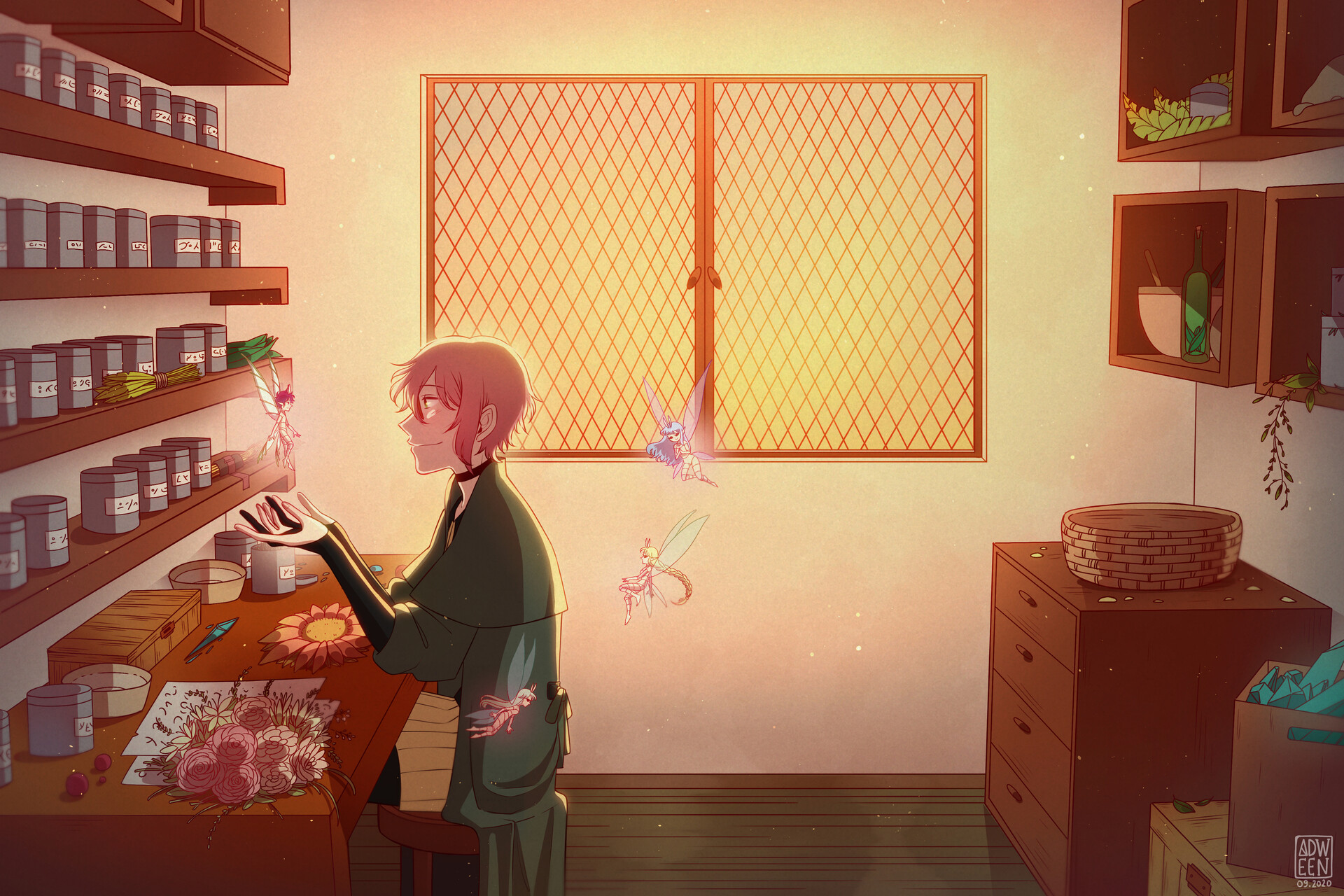 ArtStation - FloraSona : The fairy maker part 02