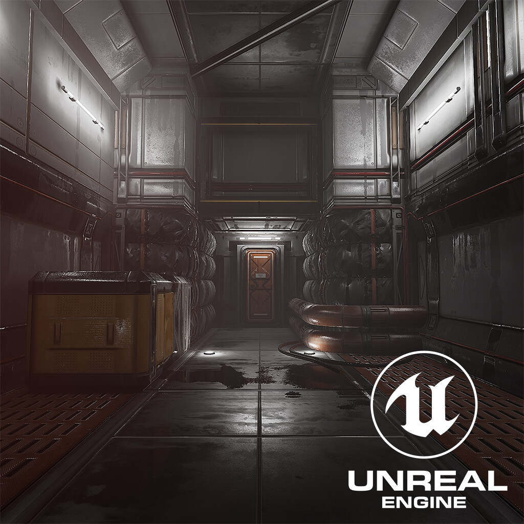 ArtStation - Space station | Level Art