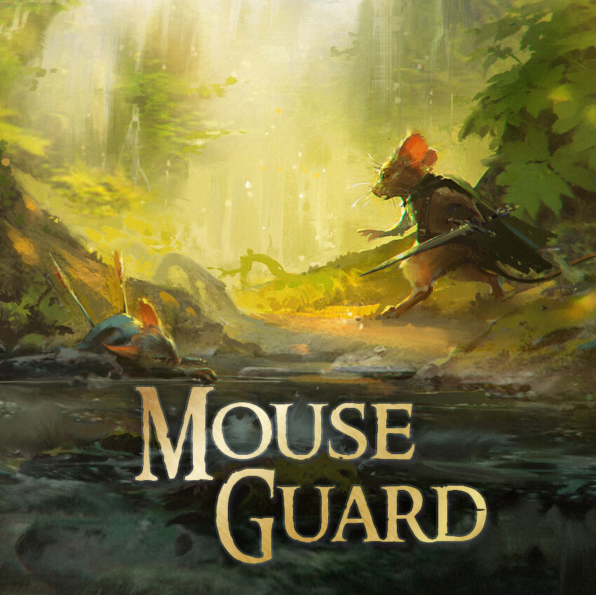 ArtStation - Mouse Guard - Scary Discovery