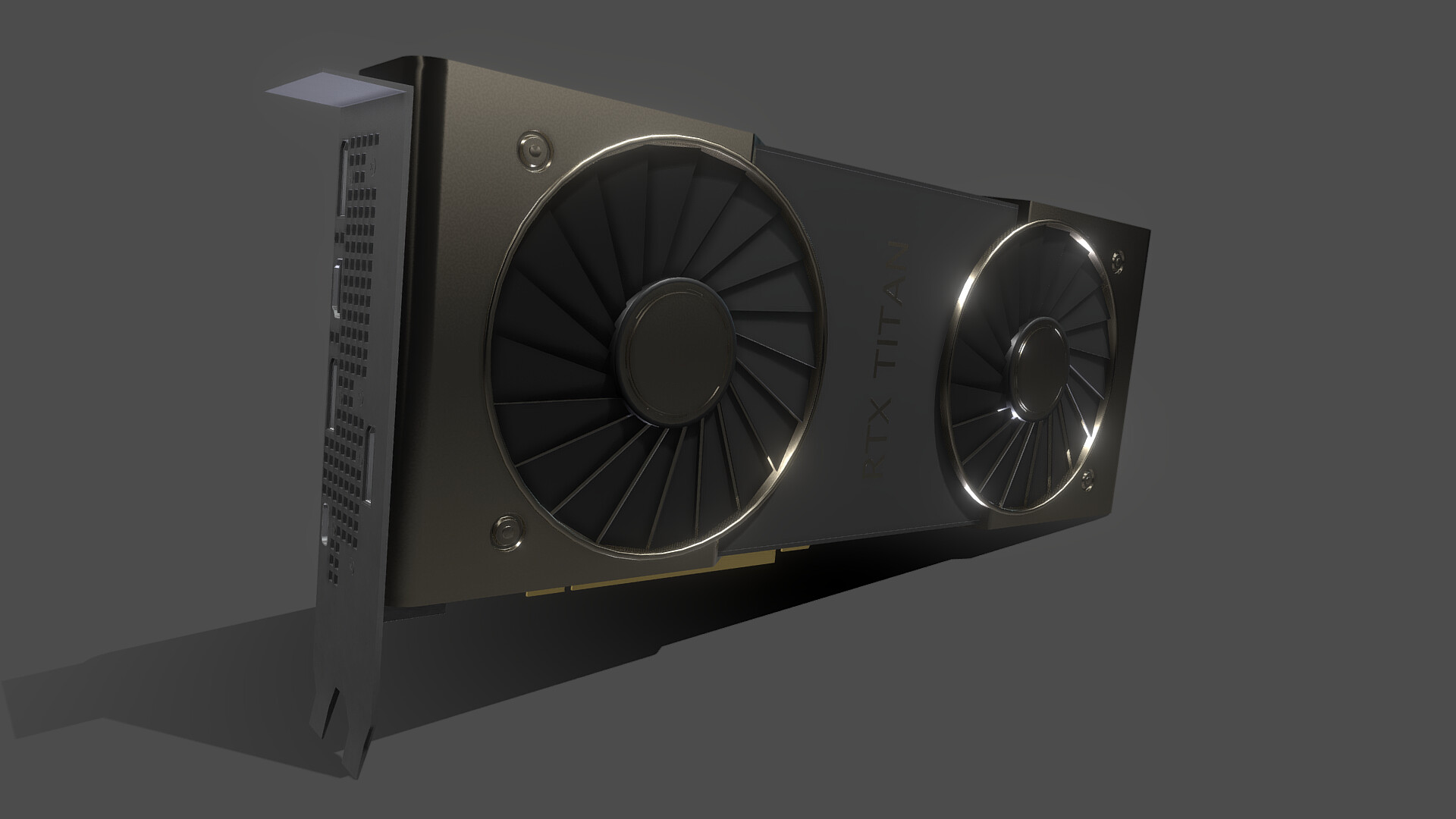 ArtStation - NVIDIA RTX Titan Graphics Card
