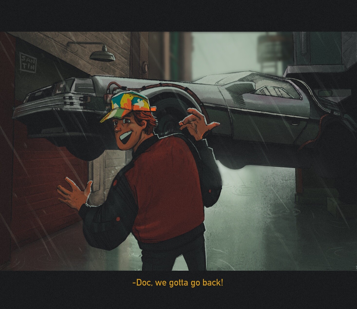 ArtStation - Back to the Future, Doc!