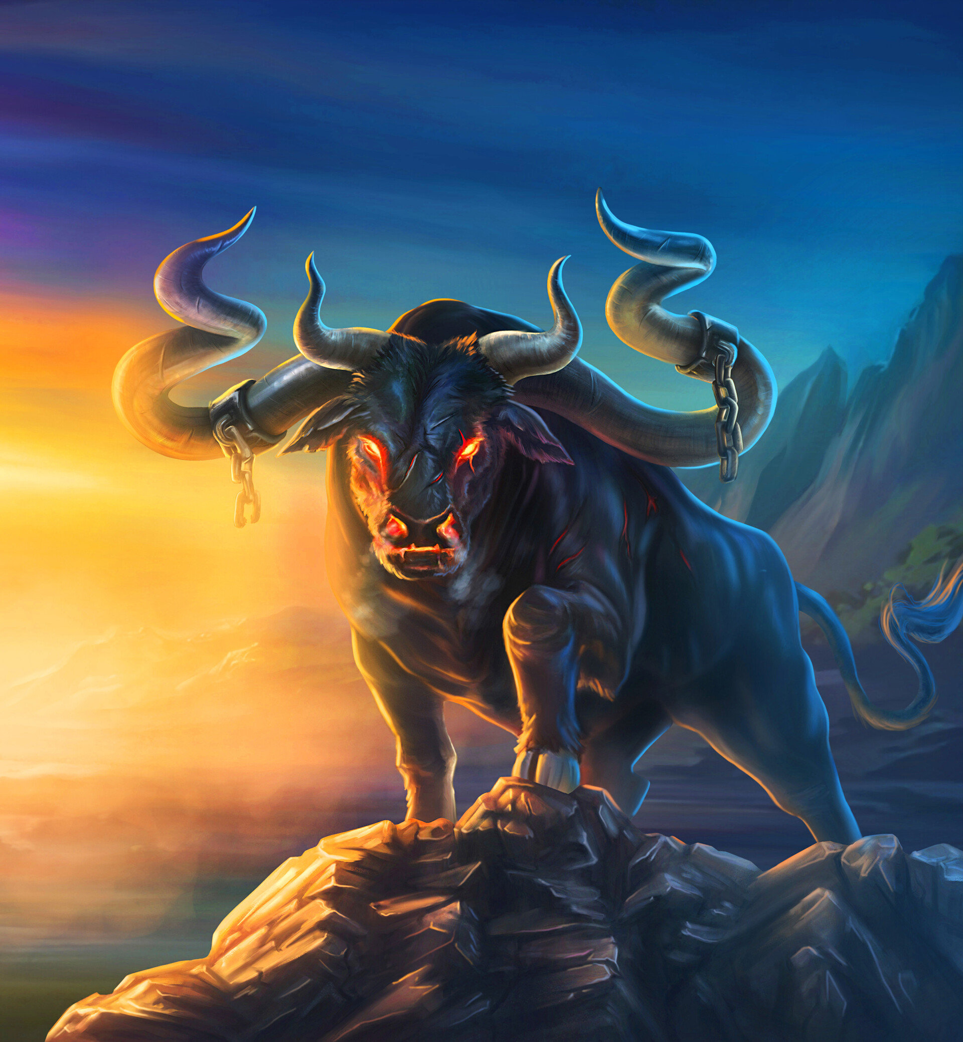 ArtStation - Cretan_Bull for "Hercules Road to Immortality"