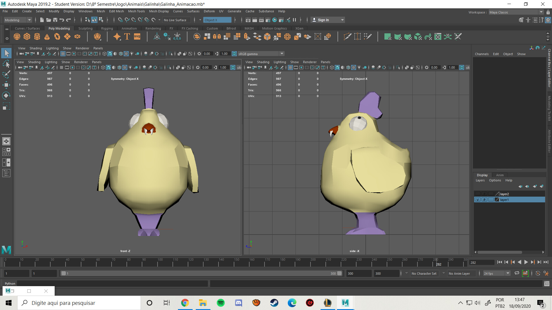 ArtStation - Projeto de TCC: Mundo dos Beans- Animais
