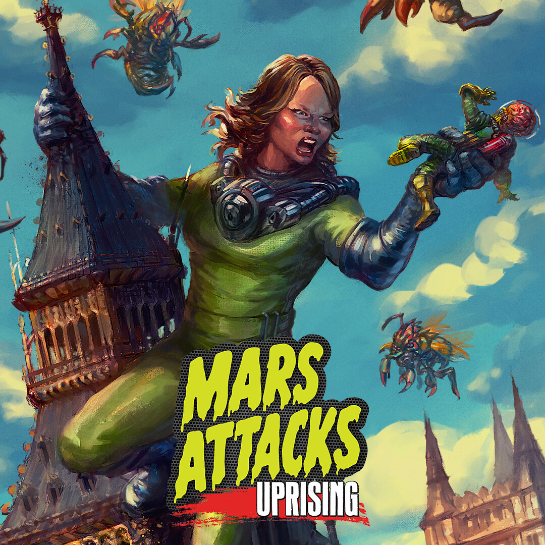 Victor Maristane - "Big Ben Babe" - Mars Attacks! Uprising