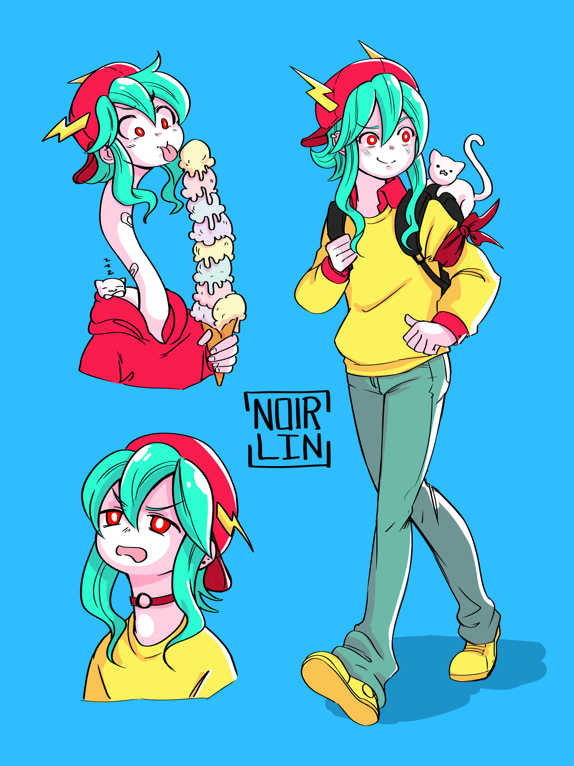 ArtStation - Ruki the Rokurokubi Otaku