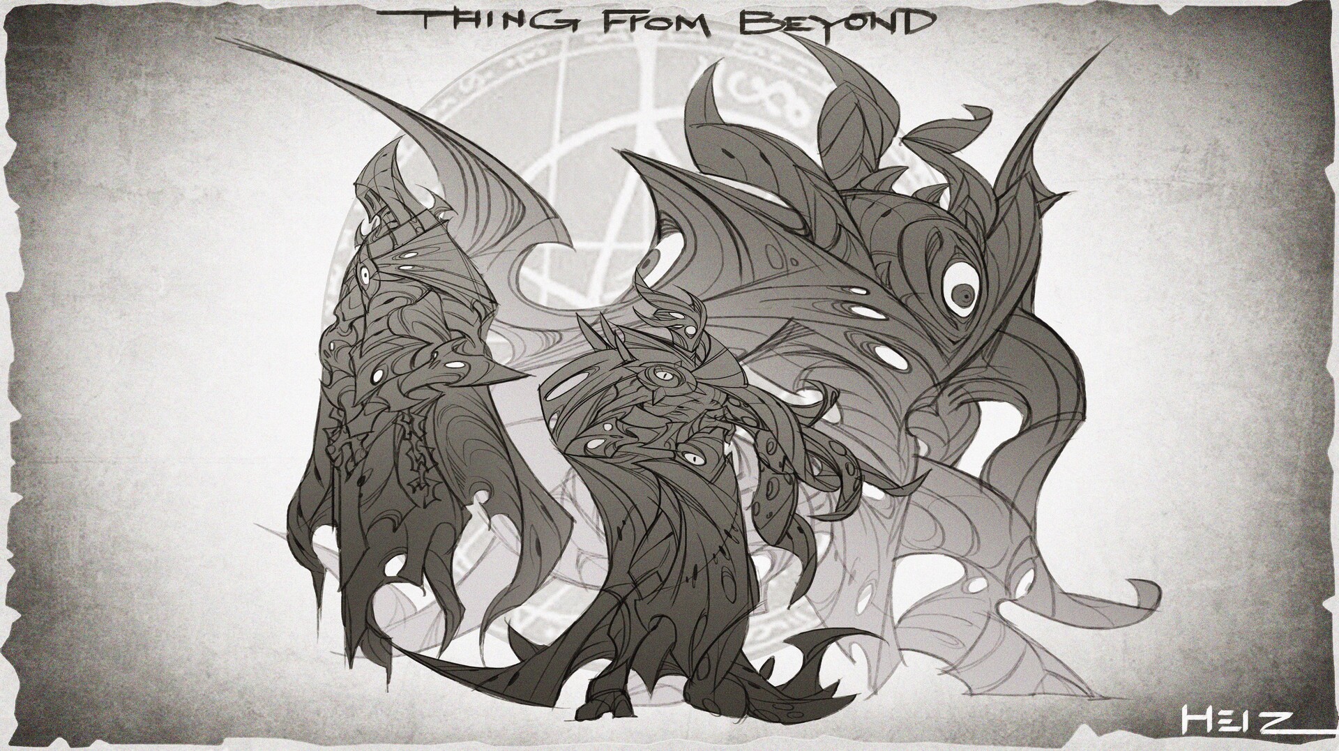 ArtStation - THING FROM BEYOND