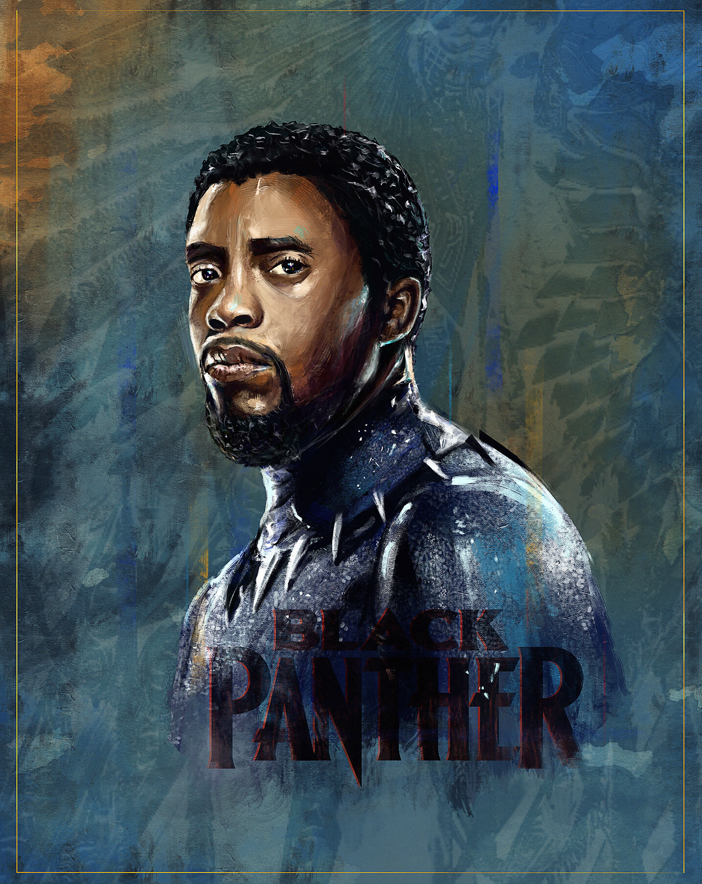 ArtStation - Chadwick Boseman - A Tribute for a King