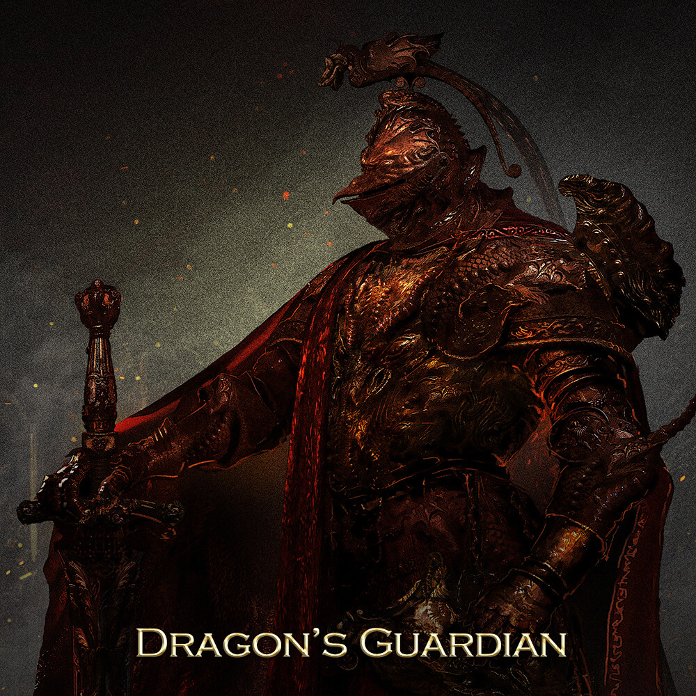 ArtStation - A Dragon’s Guardian
