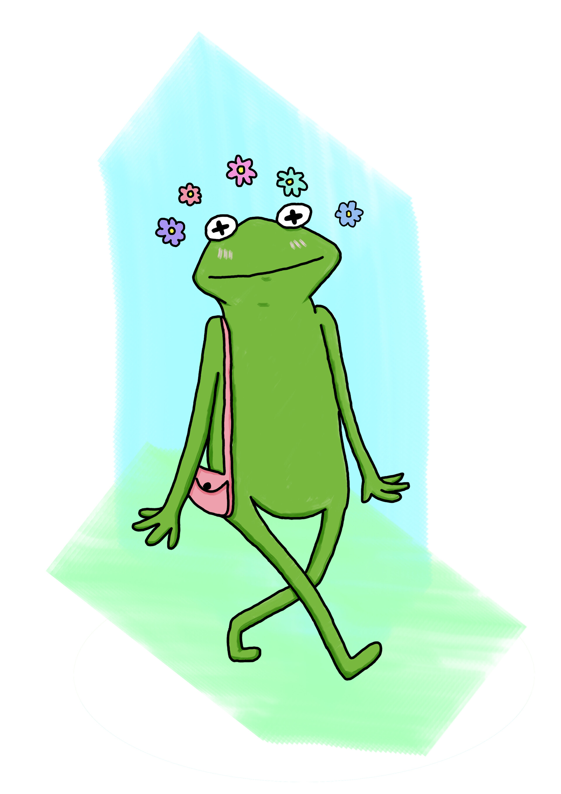 ArtStation - Kermit drawing