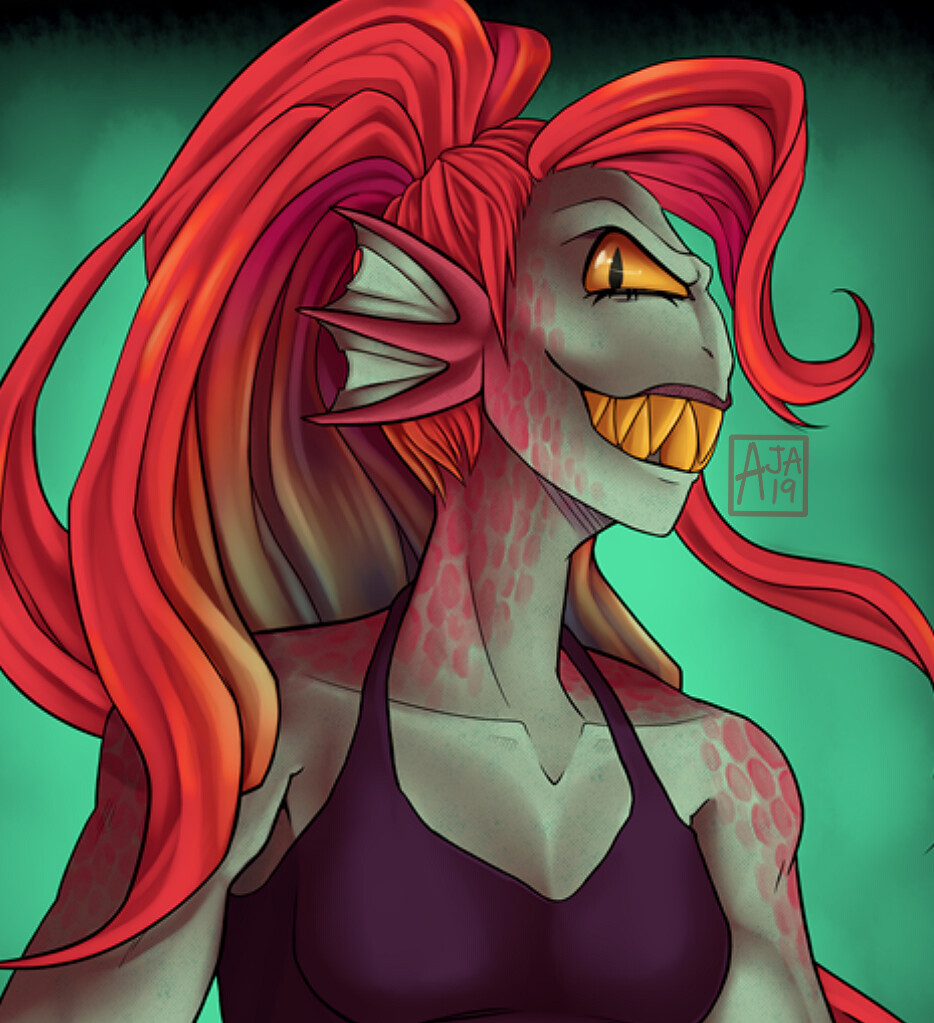 ArtStation - Undyne