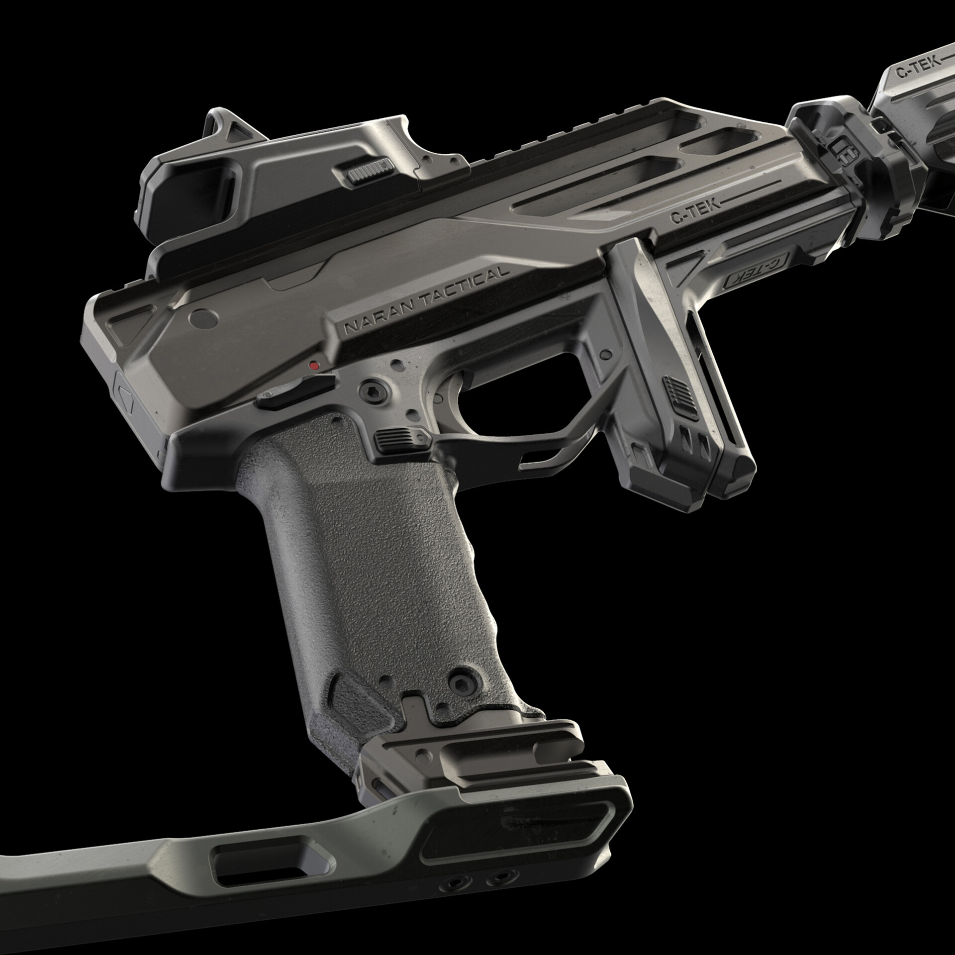 ArtStation - Naran Tactical - Handgun Design