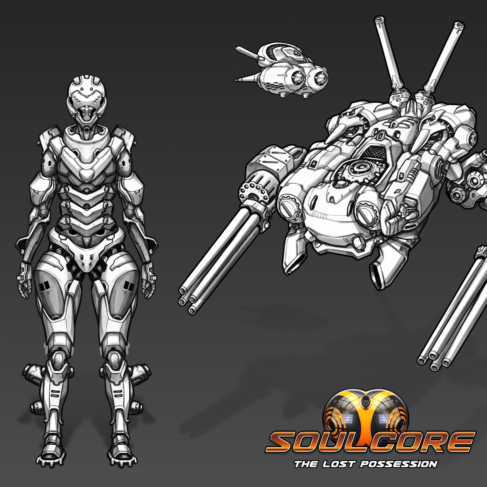 ArtStation - SOULCORE Characters I