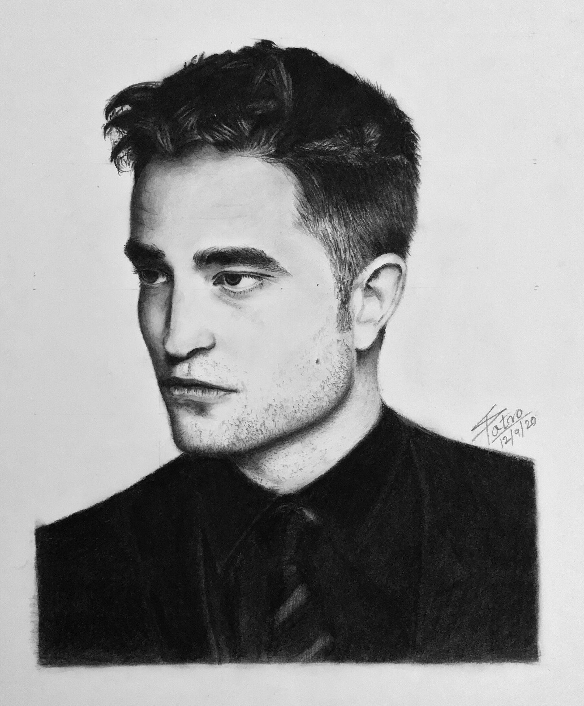 ArtStation - Robert Pattinson Portrait