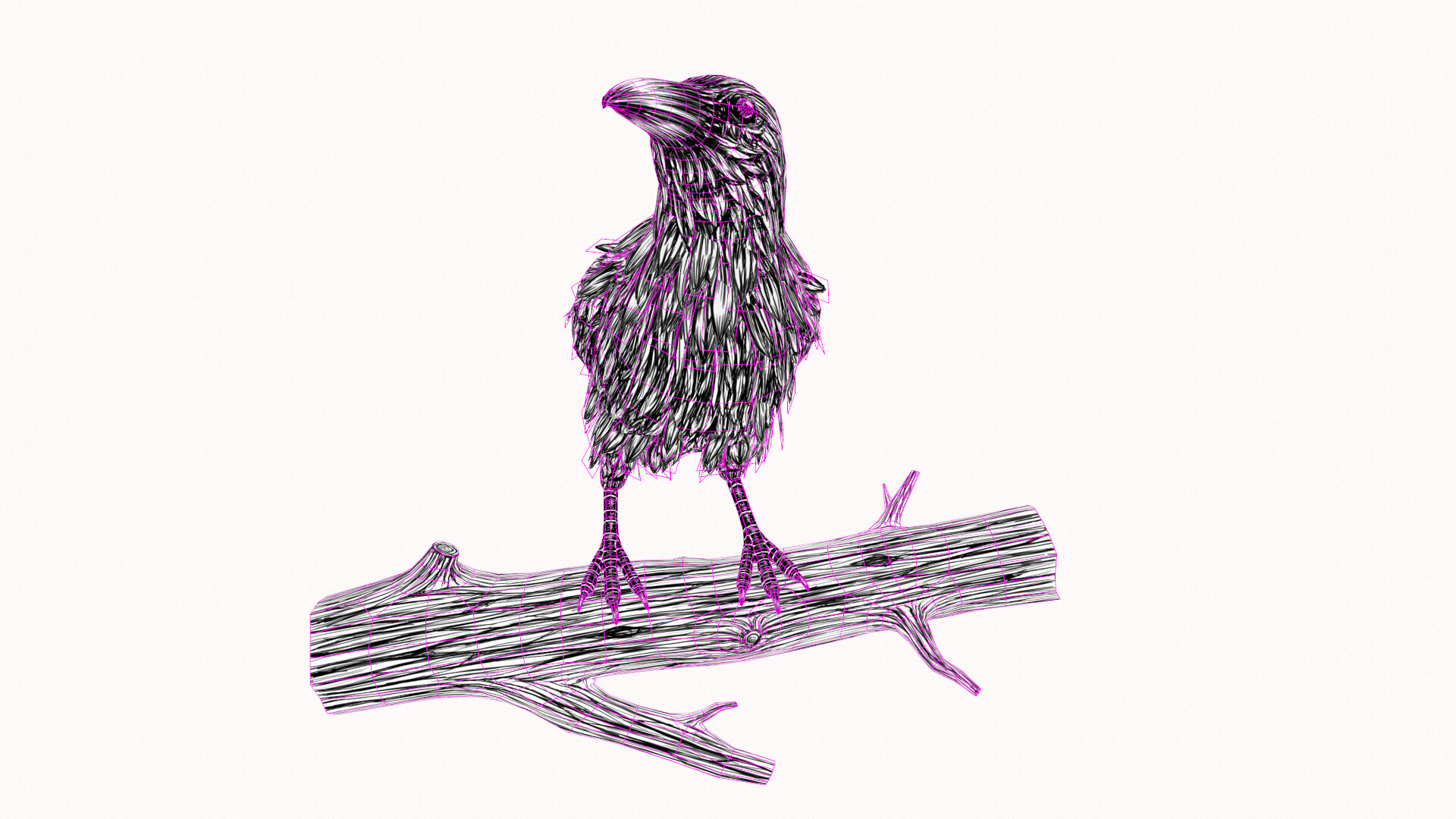 ArtStation - A raven