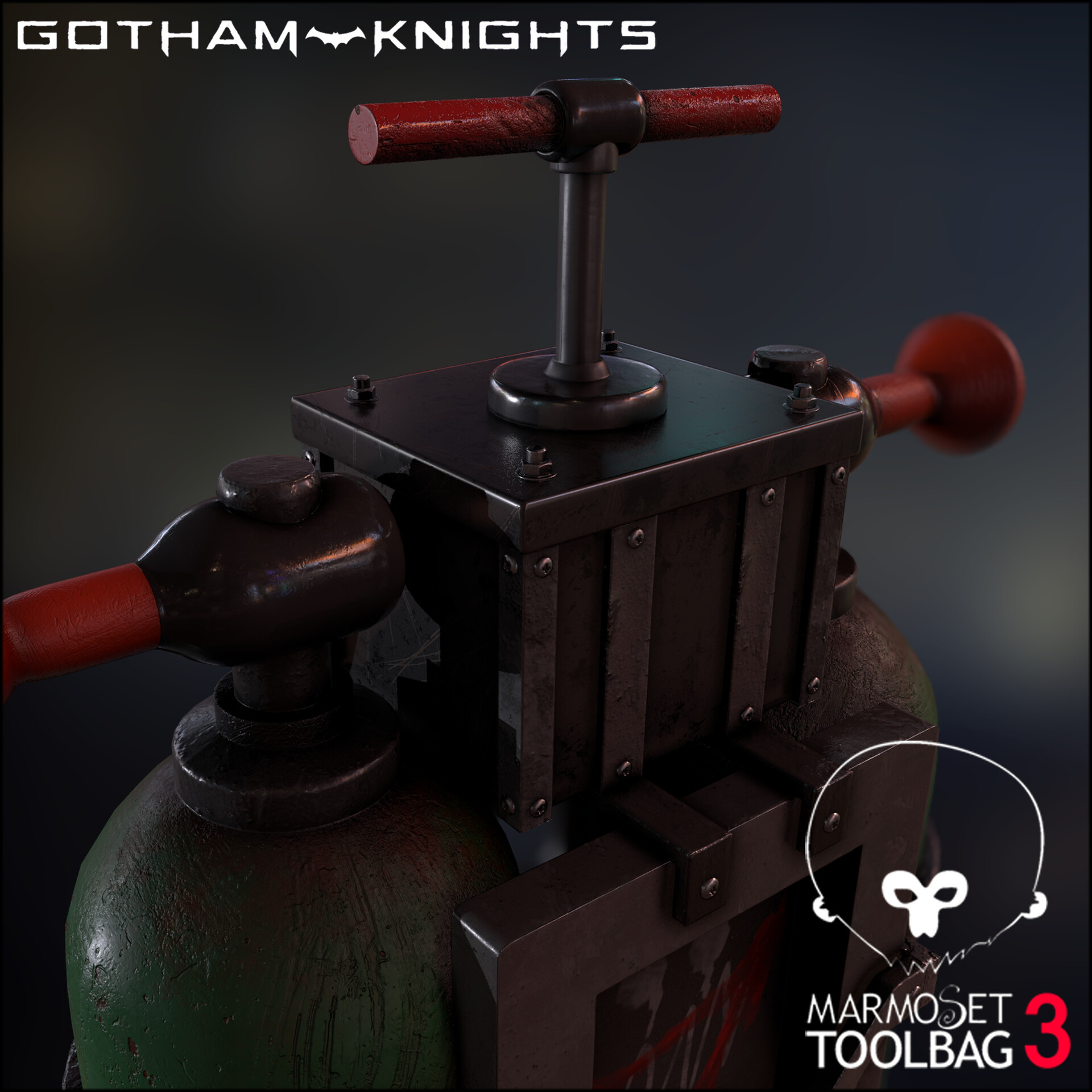 ArtStation - Joker Gas Bomb