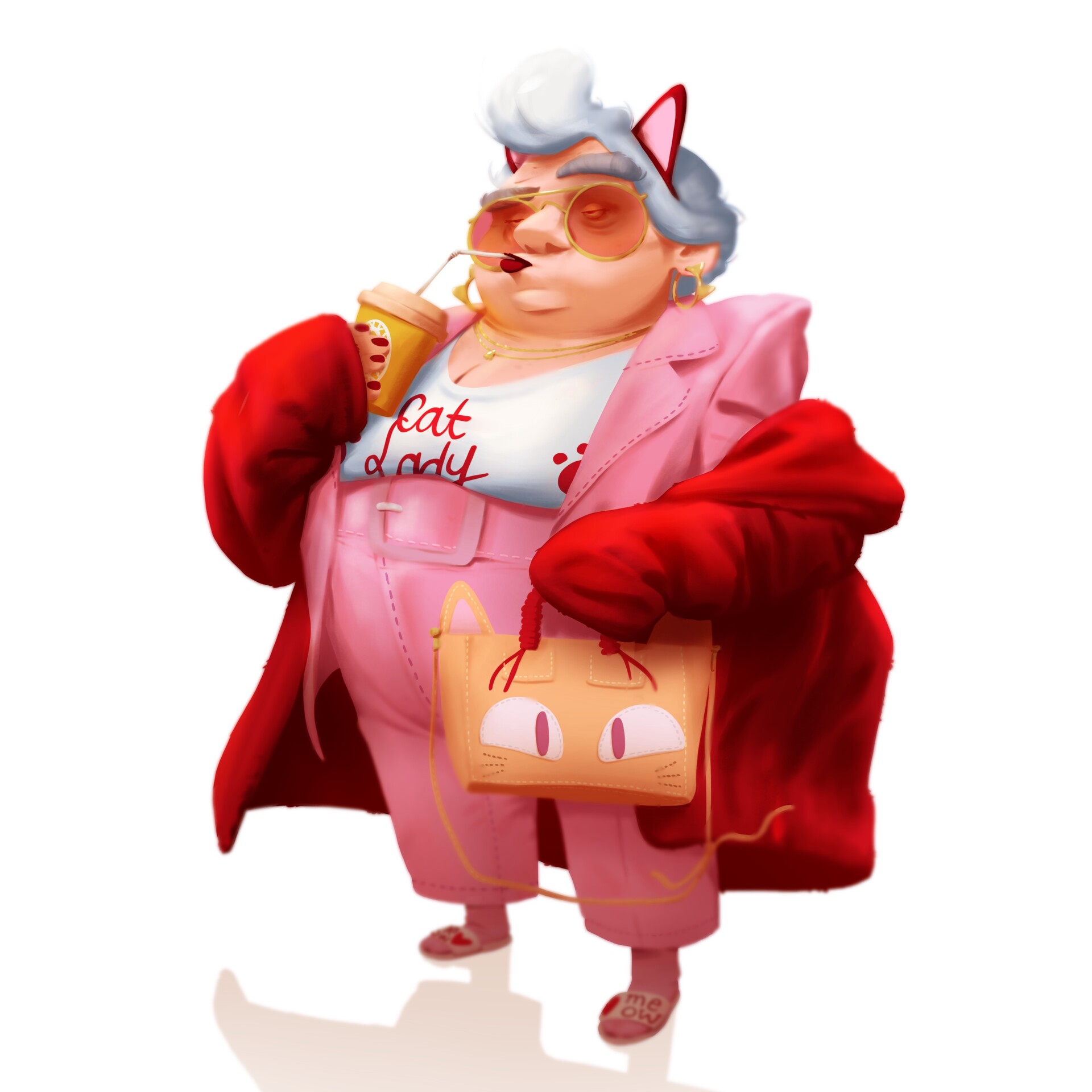 ArtStation - Cat Lady