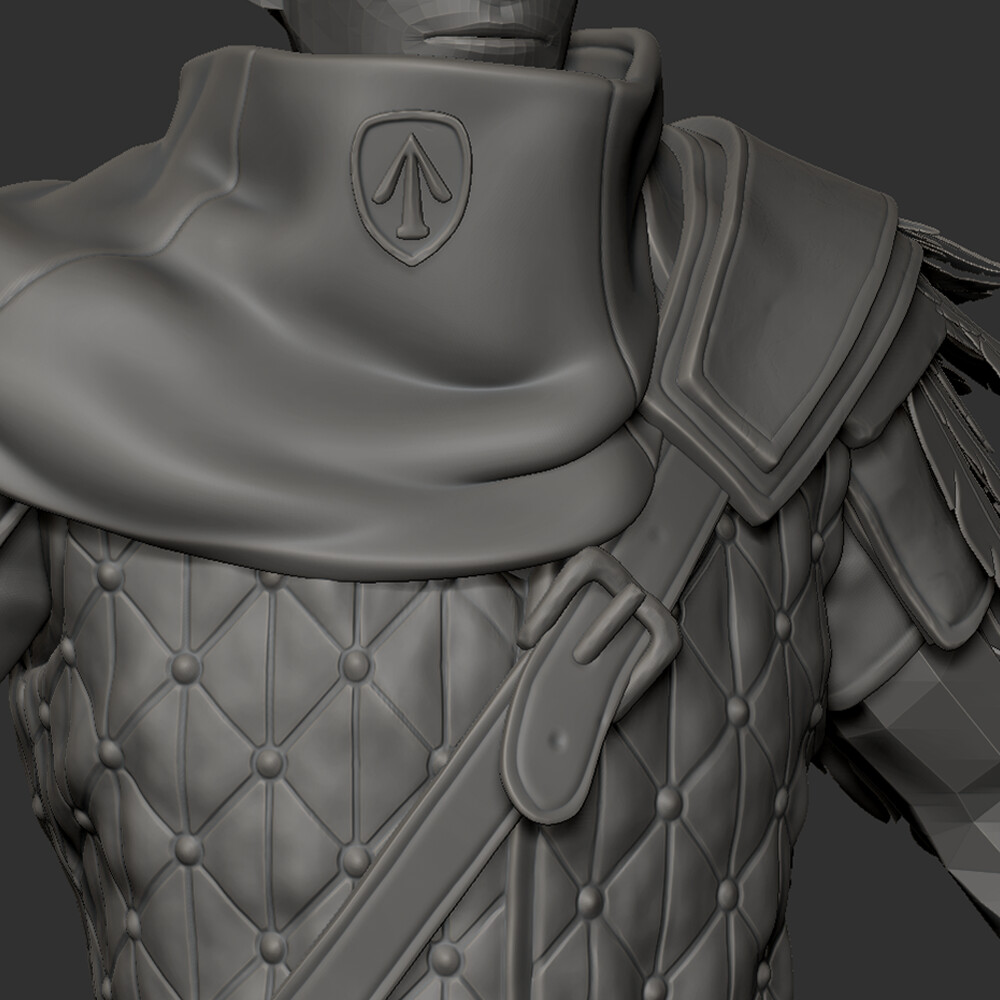 ArtStation - Archer - Chest Armor Piece