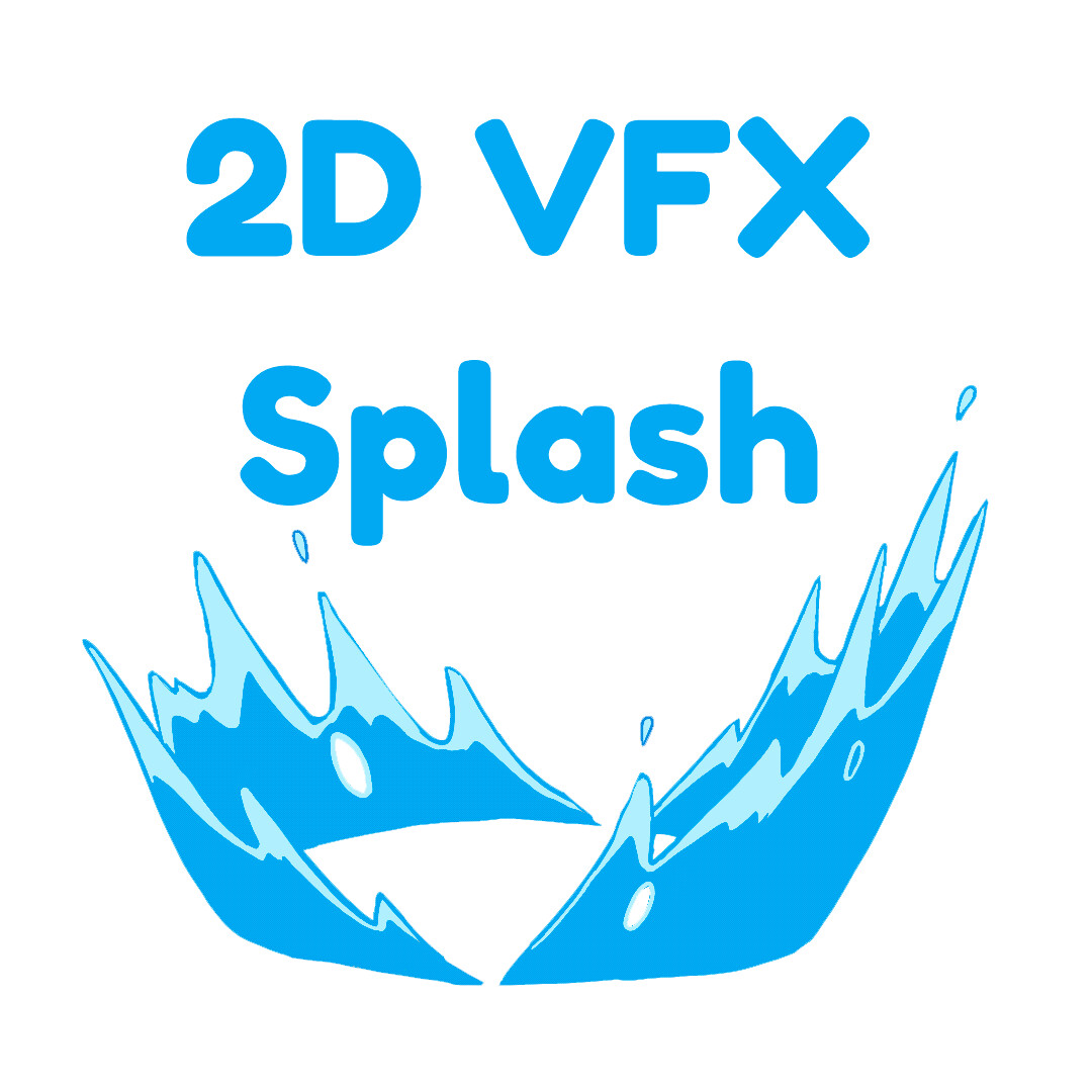 ArtStation - 2D VFX splash