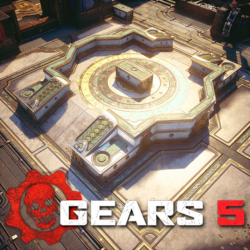 ArtStation - Gears 5 : Allfathers Arena