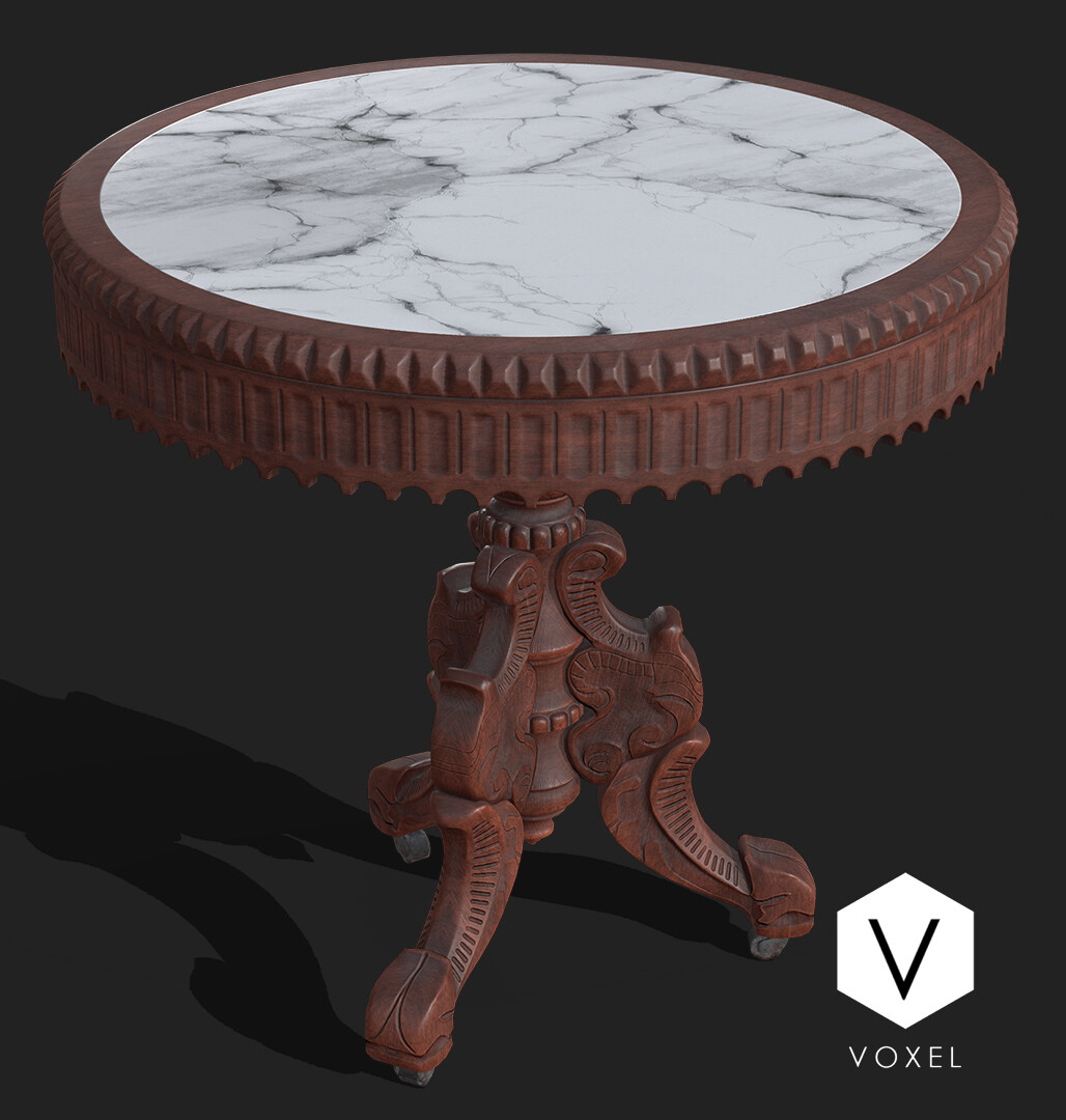 ArtStation - Victorian Table
