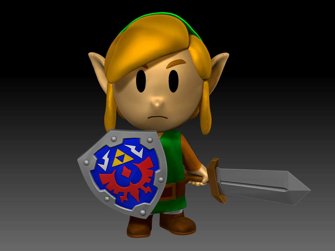 ArtStation - Link's Awakening