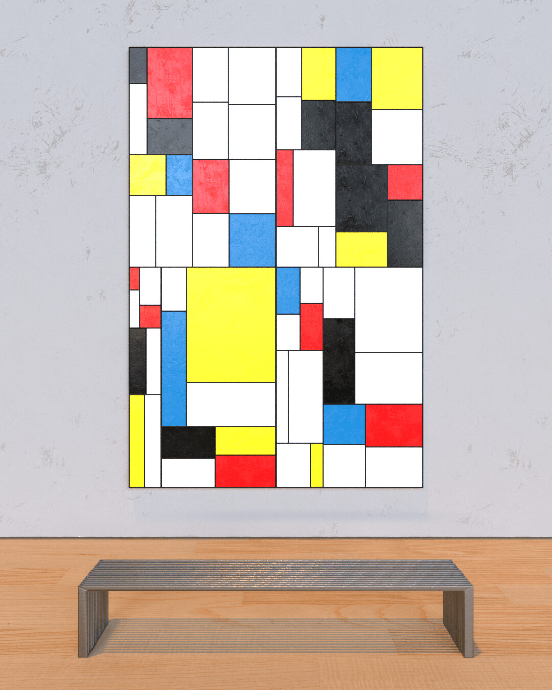 ArtStation - Modern Day Piet Mondrian