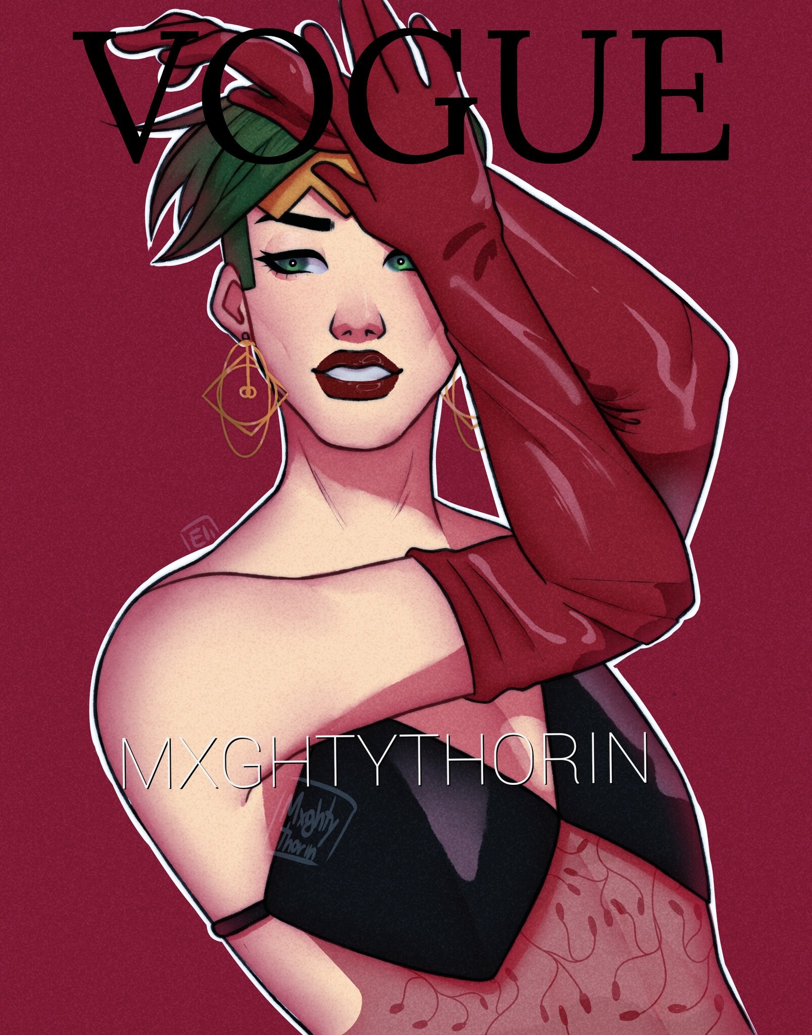 ArtStation - Rohan Vogue Cover
