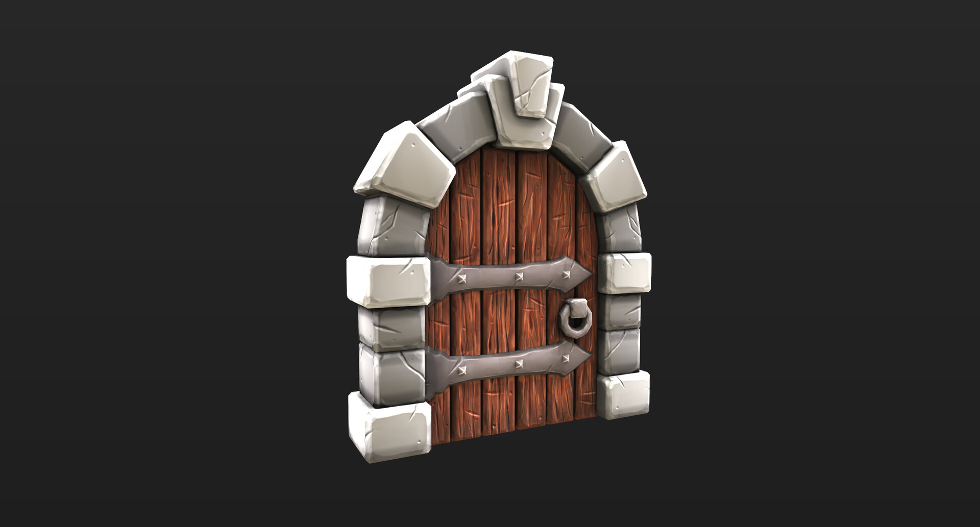 ArtStation - Stylized Door
