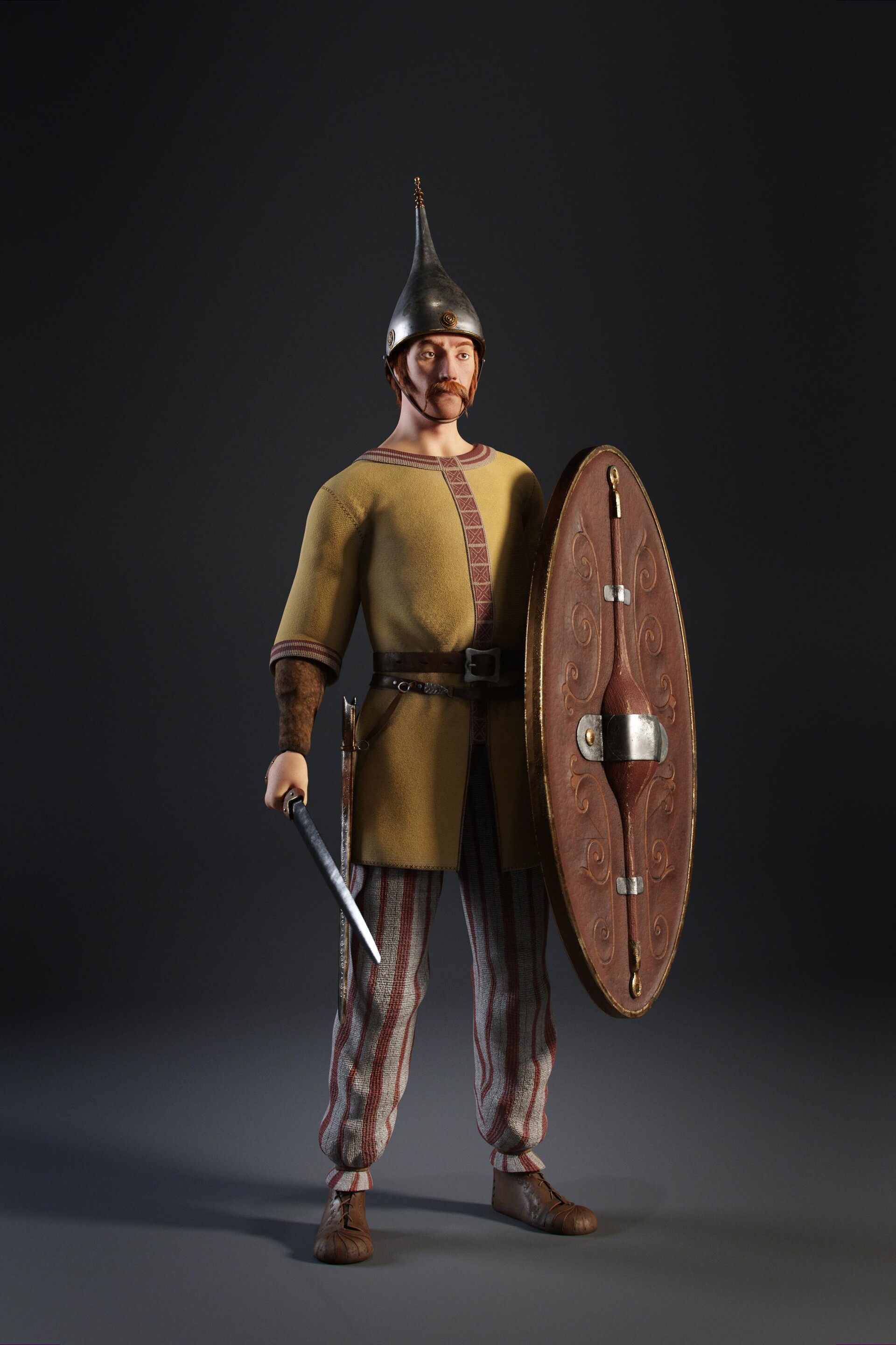 ArtStation - Celtic warrior