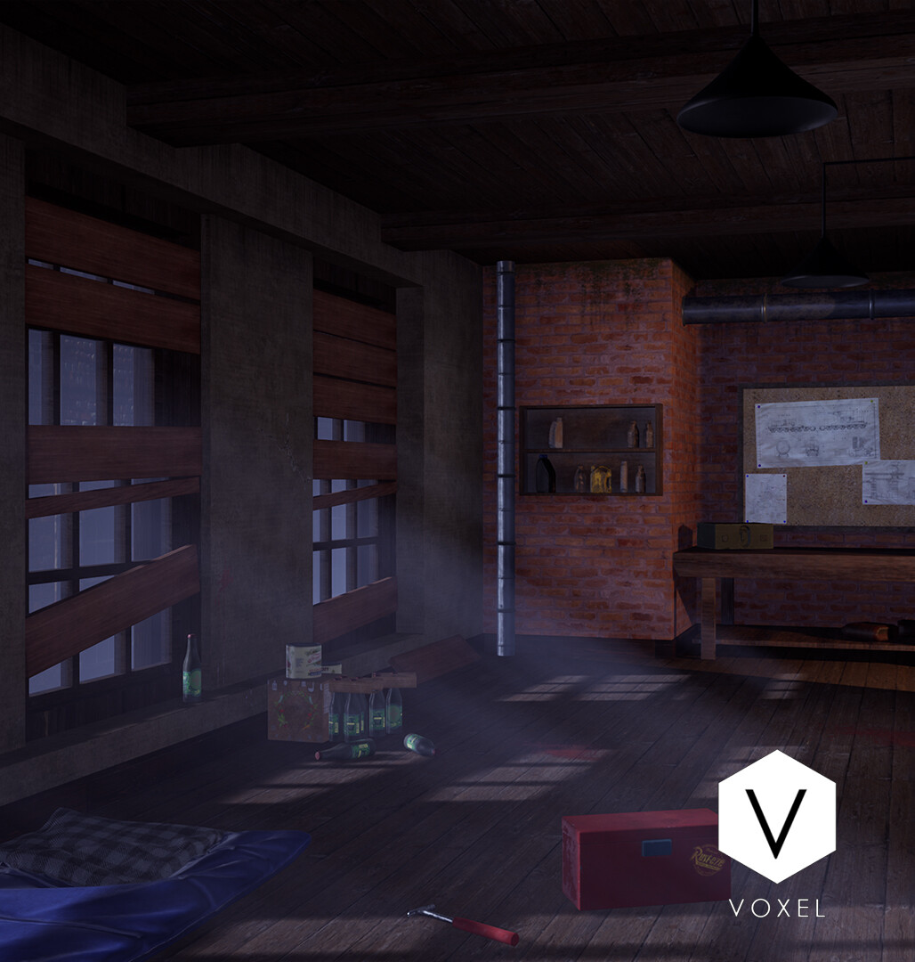 ArtStation - Safe House Environment