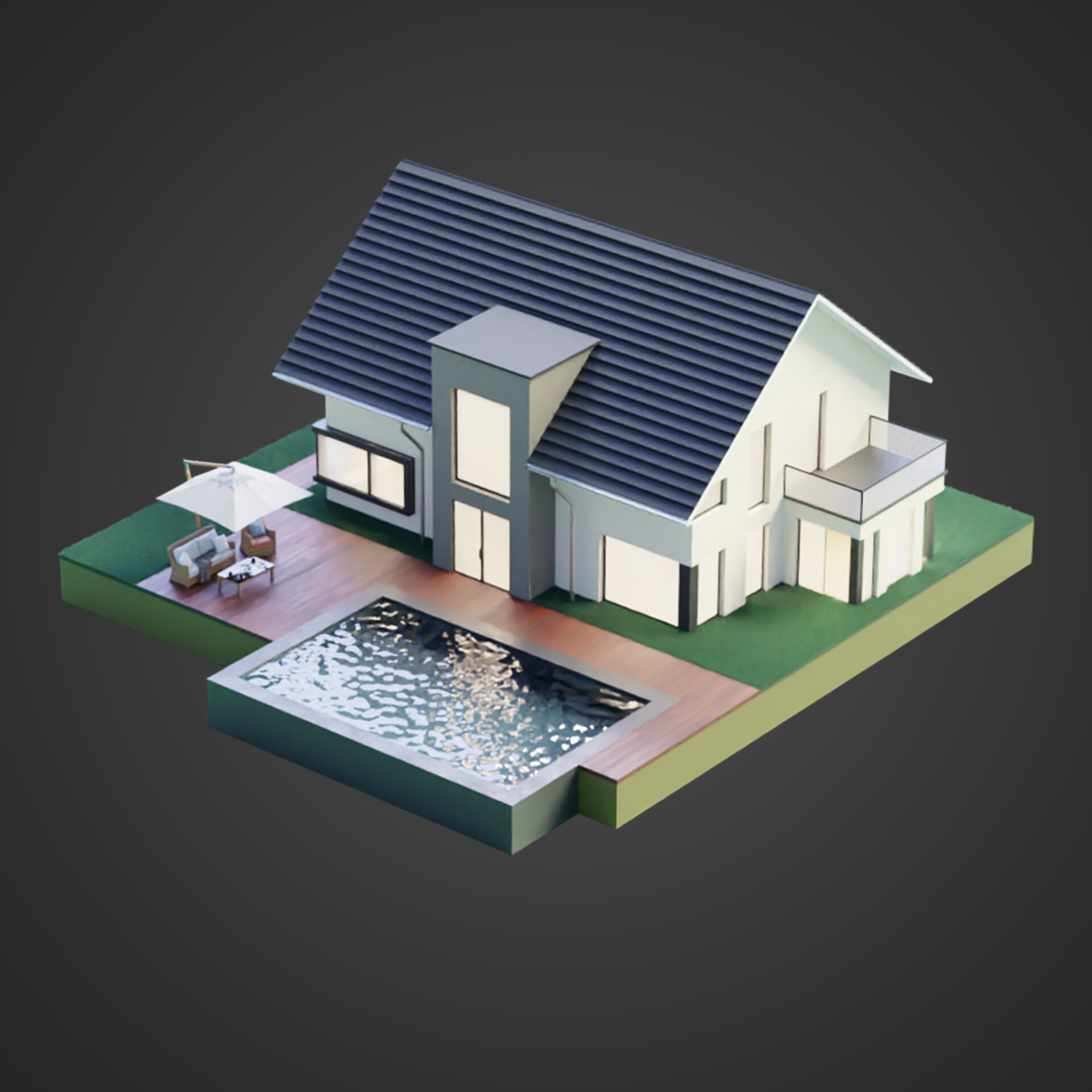 ArtStation - Animated Icons Made in Blender