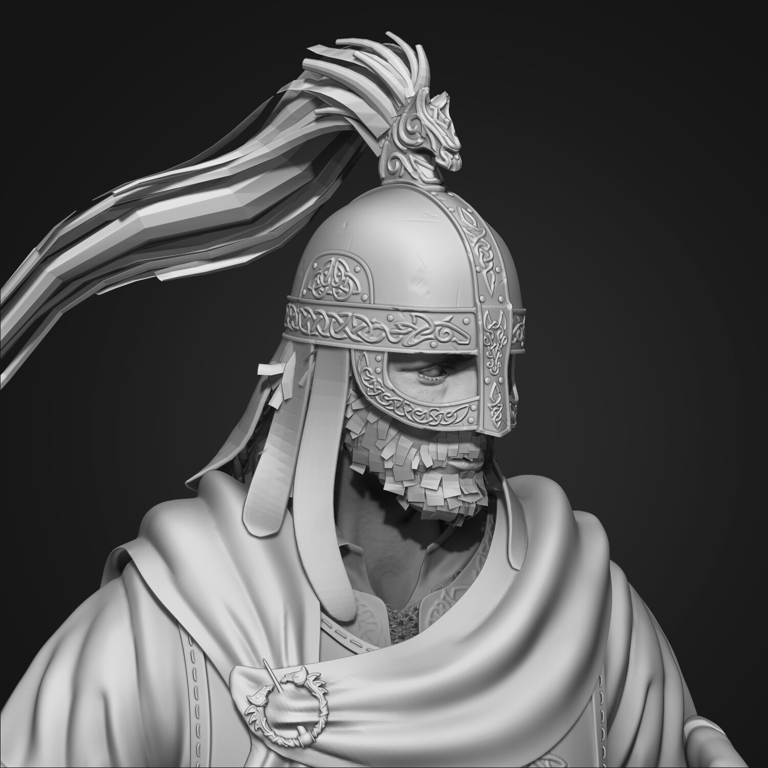 ArtStation - Eomer (LOTR) - Work in progress