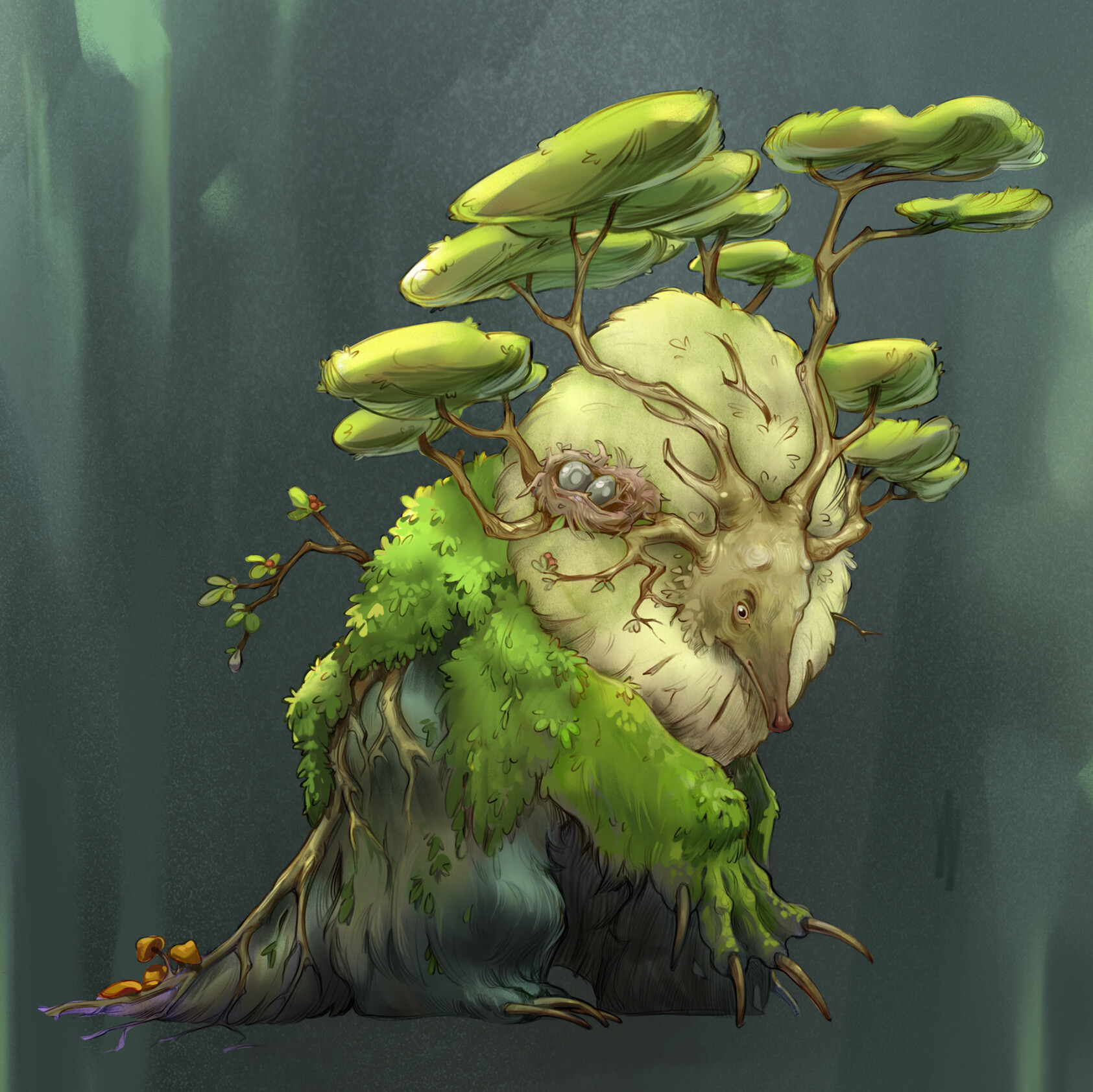 ArtStation - Forest giant