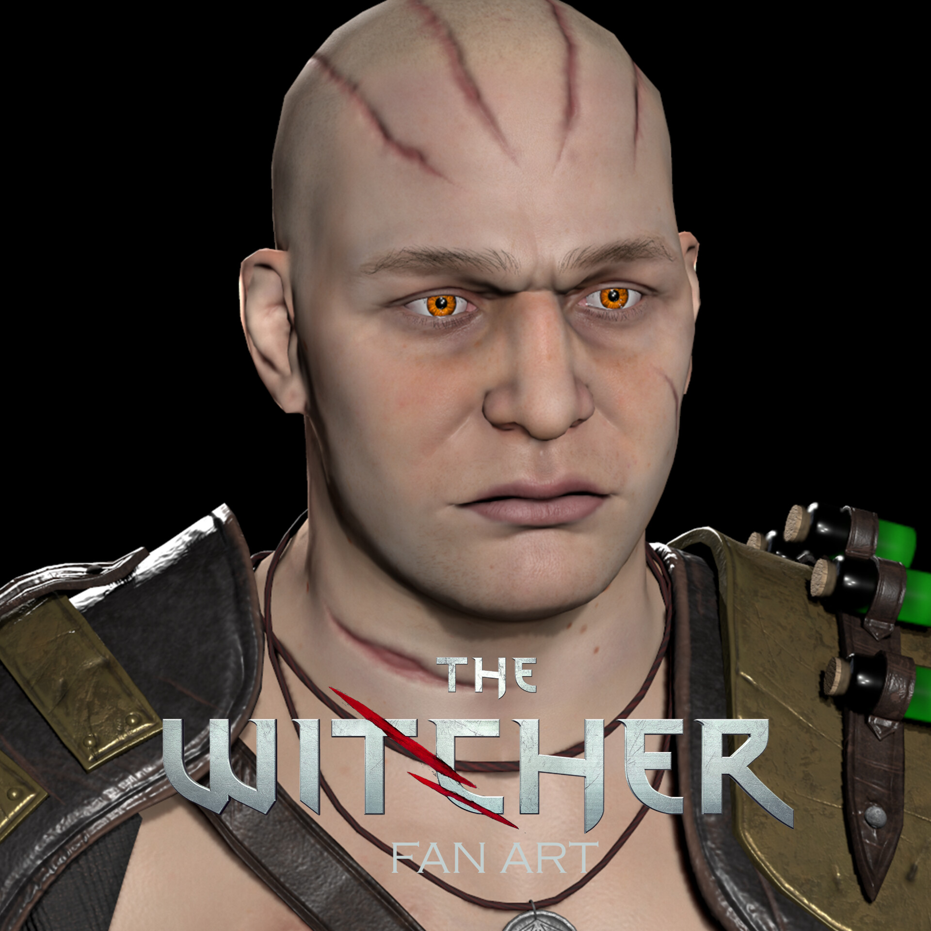 ArtStation - Witcher Hunter Character